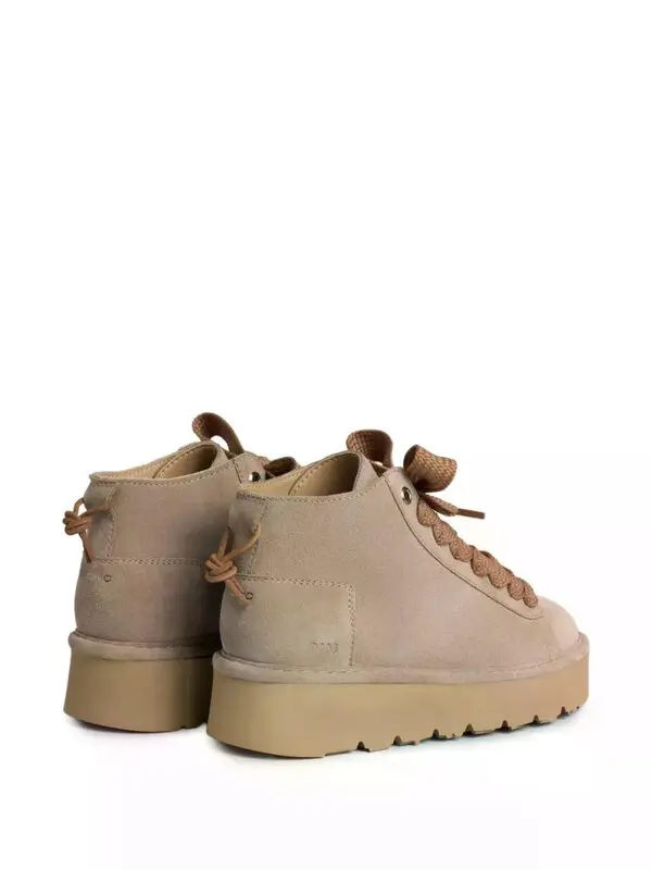 PANCHIC Platform Suede Sneakers - Neutrals