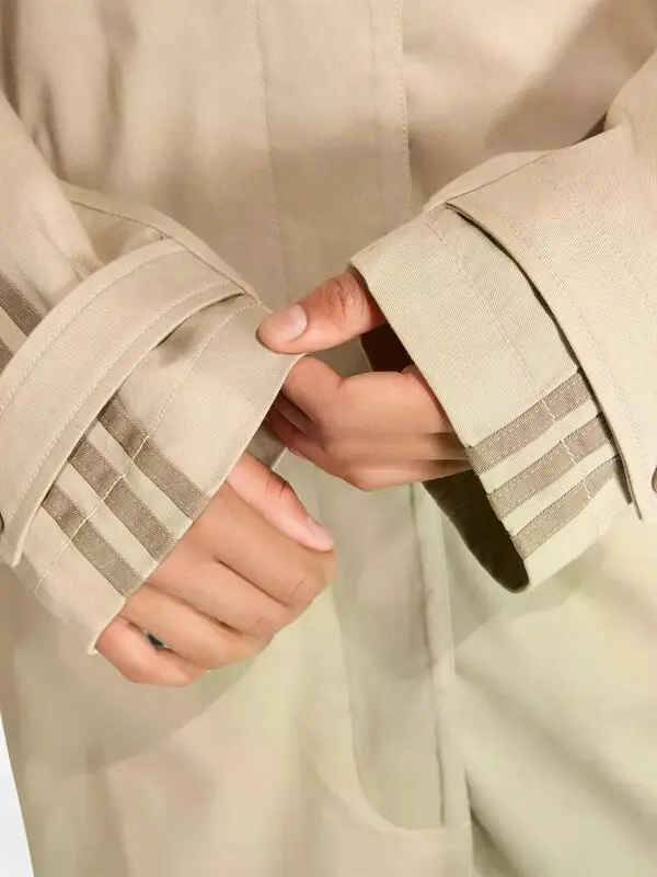 Adidas 3-stripe Cuff-strap Coat