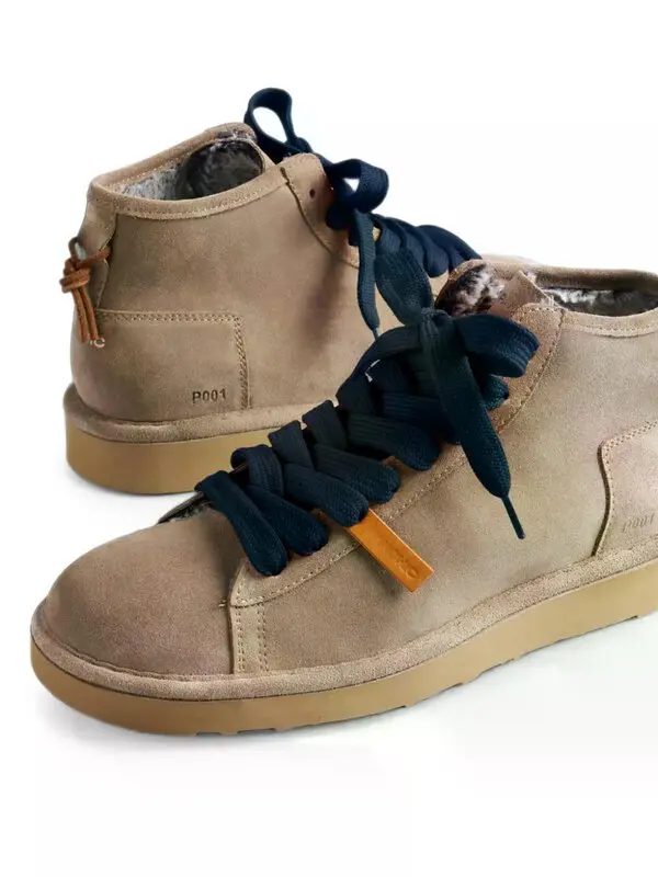 PANCHIC Lace-up Suede Sneakers