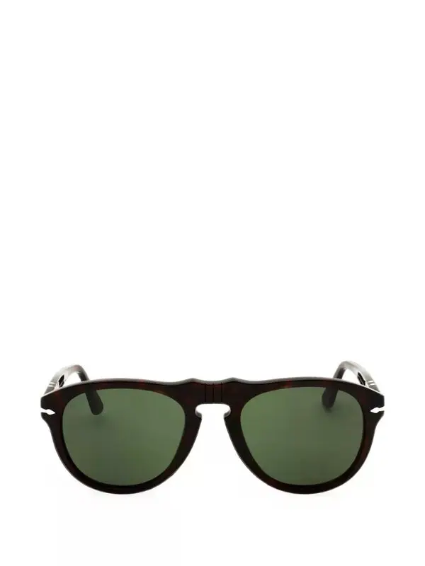 Persol Oval-frame Sunglasses - Brown