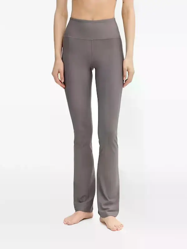 CASALL Logo Print Flared Performance Trousers