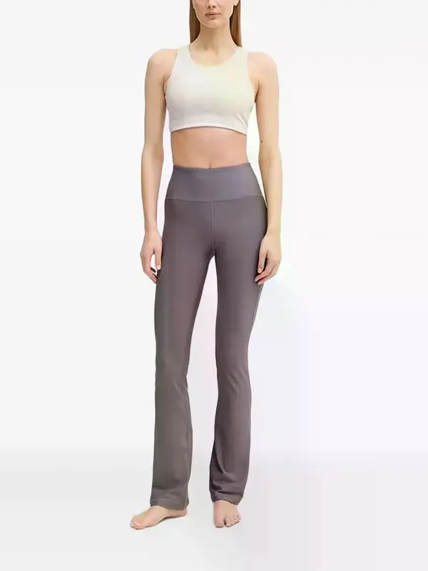 CASALL Logo Print Flared Performance Trousers