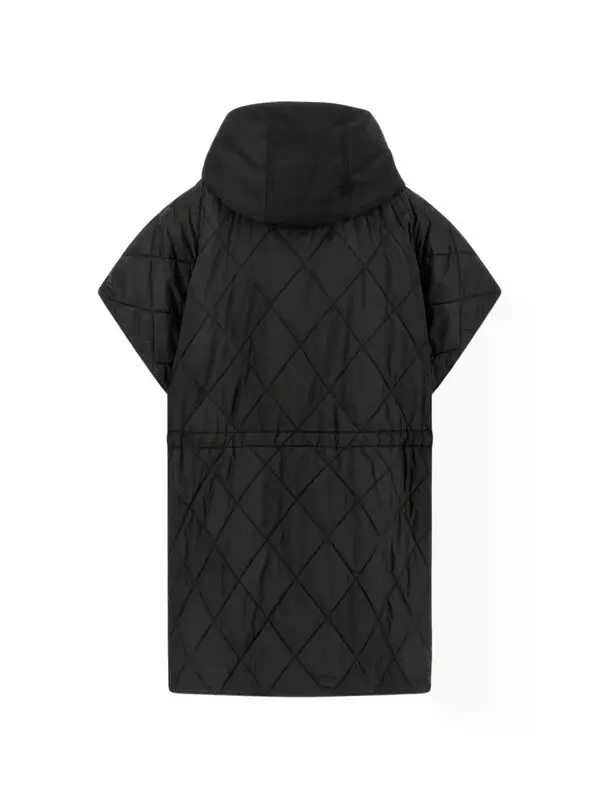 Max Mara Quilted Hooded Jacket
