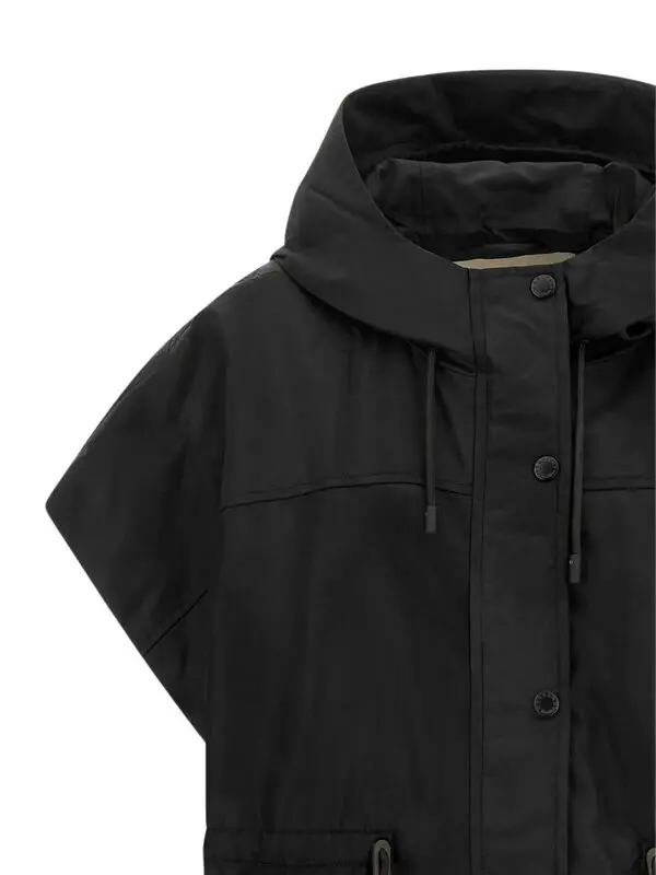 Max Mara Quilted Hooded Jacket