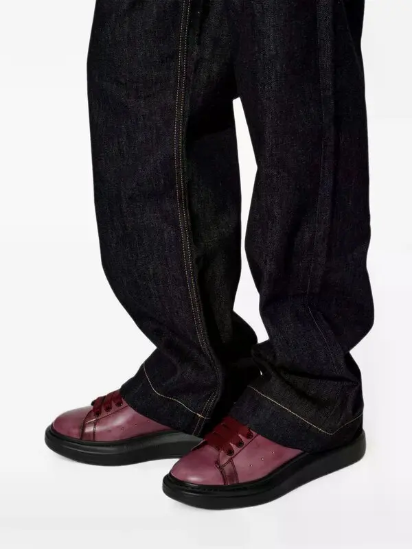 Alexander McQueen Oversized Leather Sneakers