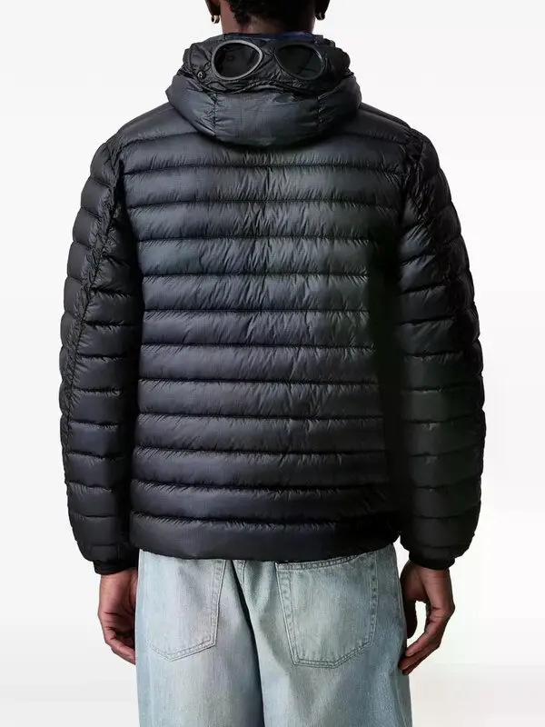 C.P. COMPANY Goggle Hooded Puffer Jacket