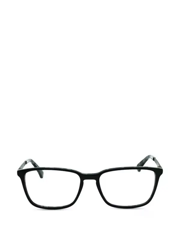 Calvin Klein Rectangle Frame Eyeglasses - Black