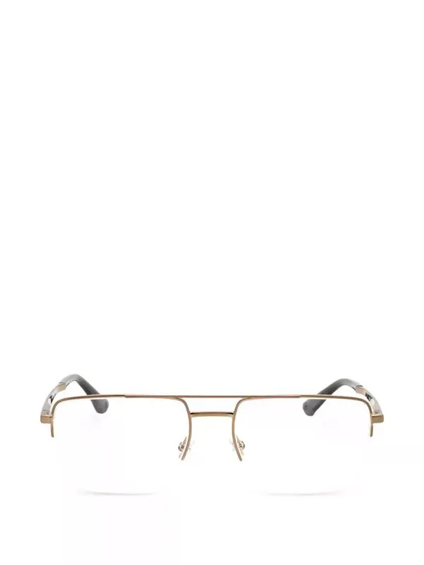 POLICE Pilot Frame Eyeglasses - Gold