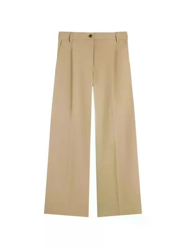 Tommy Hilfiger Pleated Wide-leg Trousers