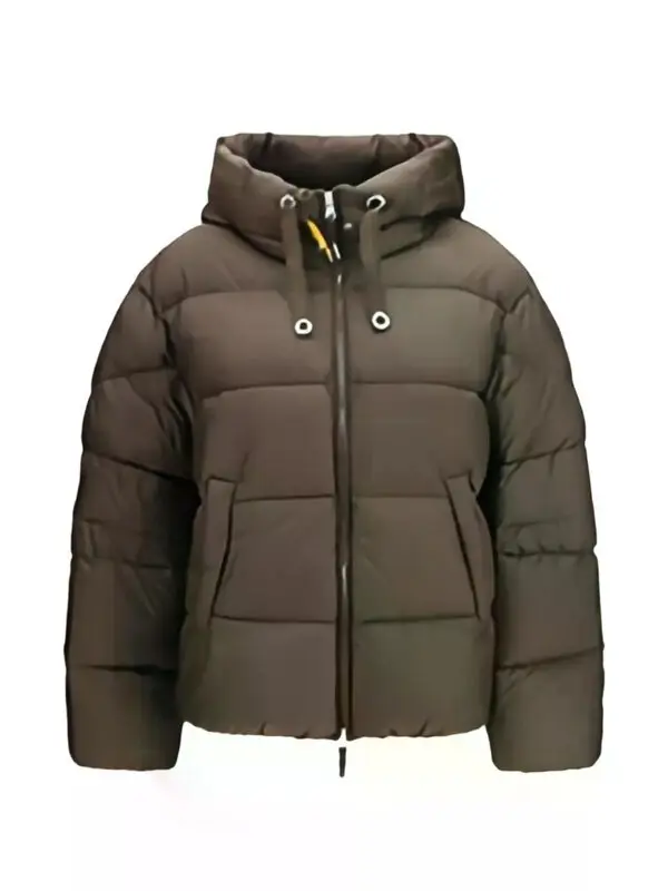 PARAJUMPERS Tilly Hooded Puffer Jacket - Brown