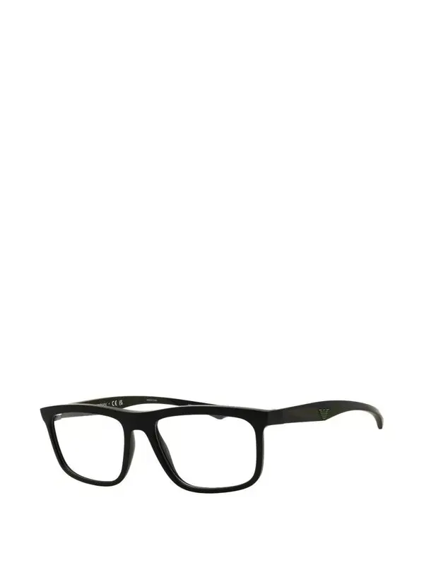 Emporio Armani Rectangle Frame Eyeglasses