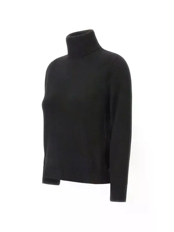 KANGRA Ribbed-trim Turtleneck Sweater