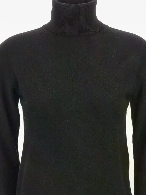 KANGRA Ribbed-trim Turtleneck Sweater