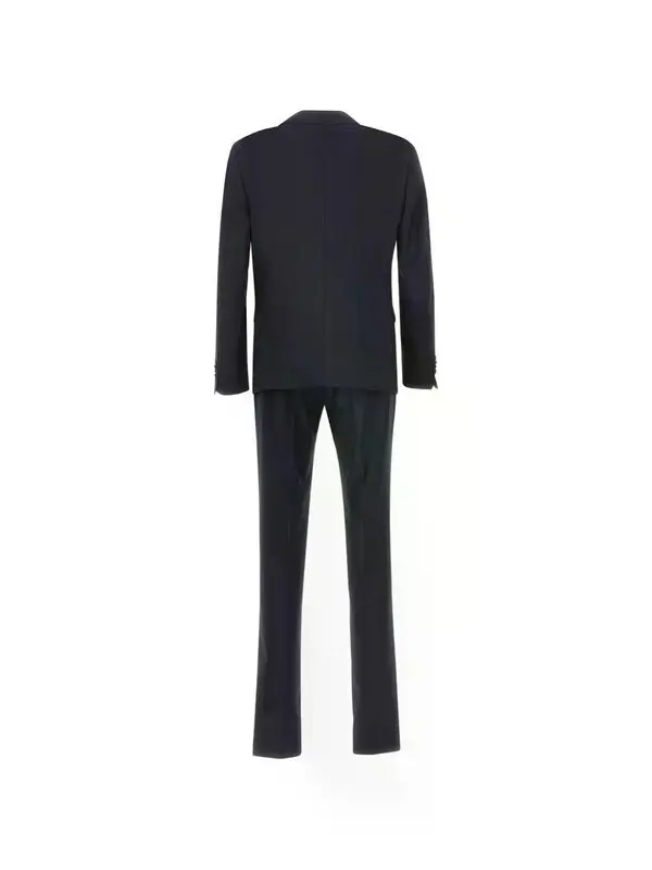 MANUEL RITZ Single-breasted Slim-fit Suit - Blue