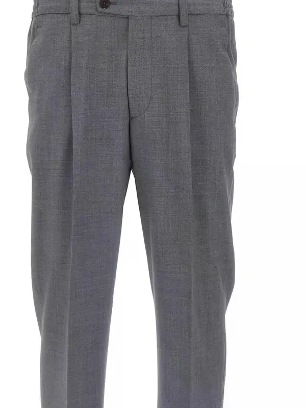 DEVORE INCIPIT Cuffed-hem Tailored Trousers