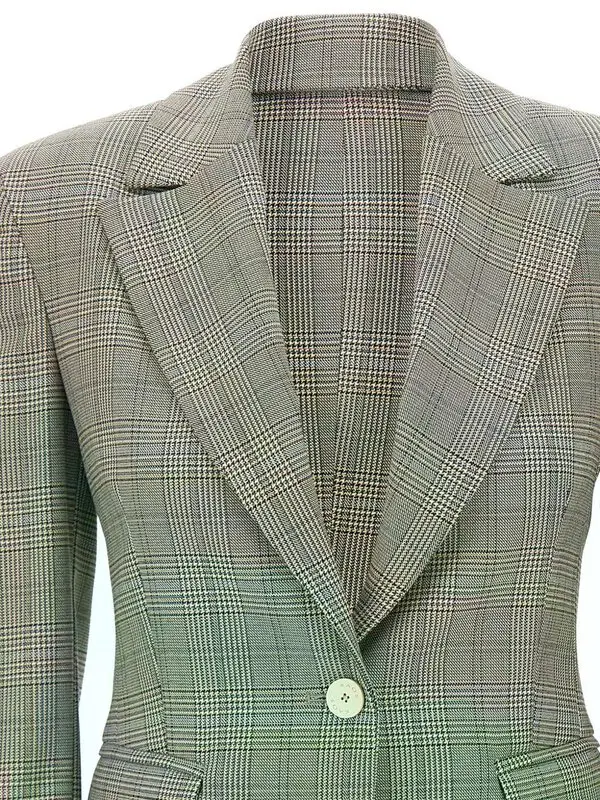 KAOS Prince-of-wales-check Single-breasted Blazer