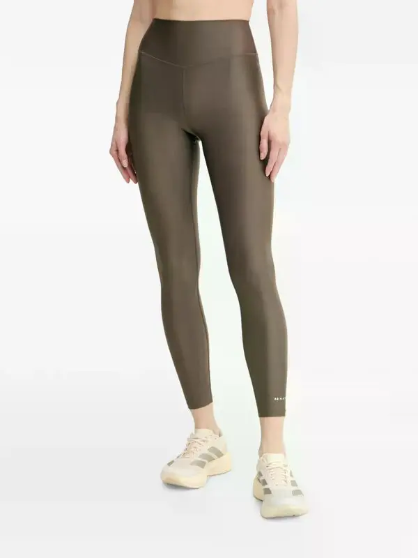 P.E Nation Logo-print Leggings - Brown