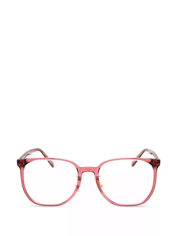 COACH Round Frame Eyeglasses - Pink