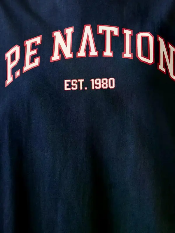 P.E Nation Core Logo-print T-shirt