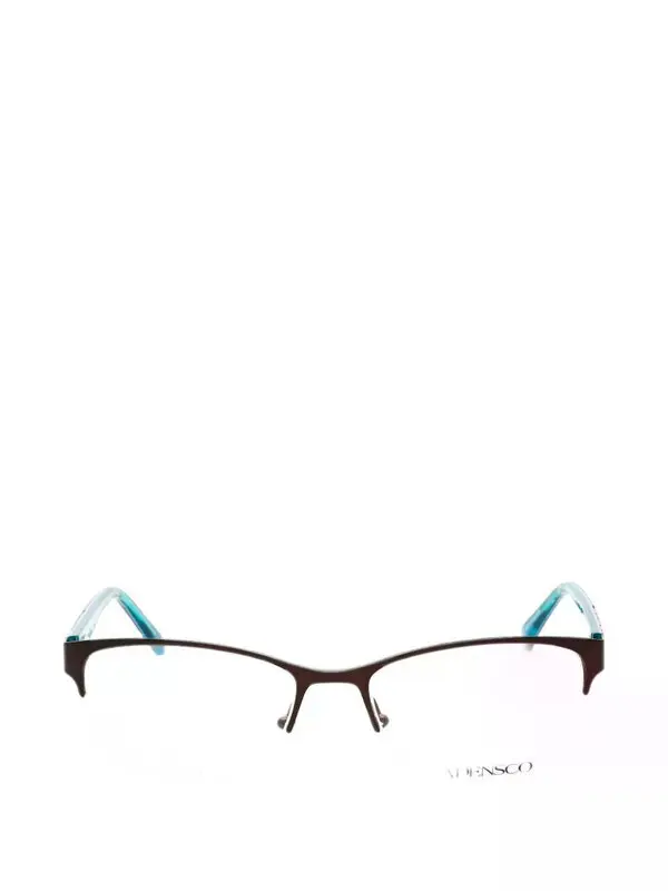 ADENSCO Rectangle Eyeglasses - Brown