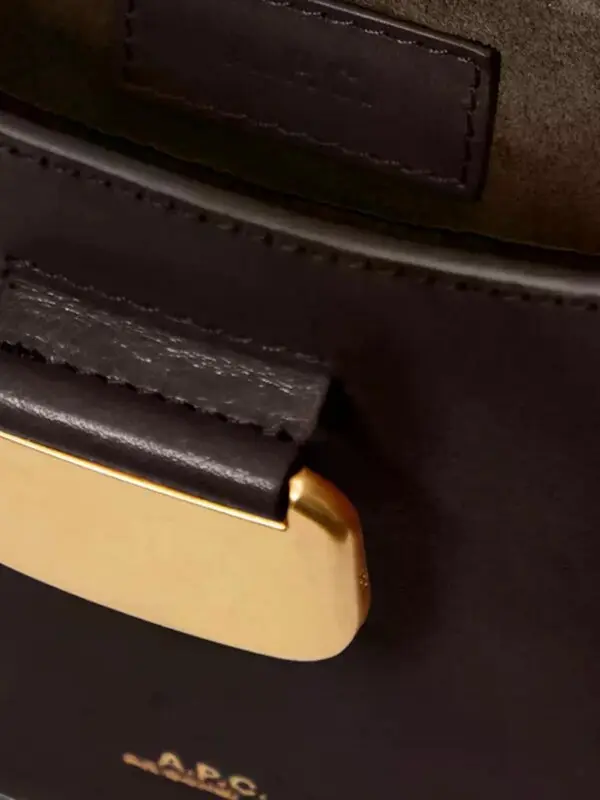 A.p.c. Simone Leather Shoulder Bag