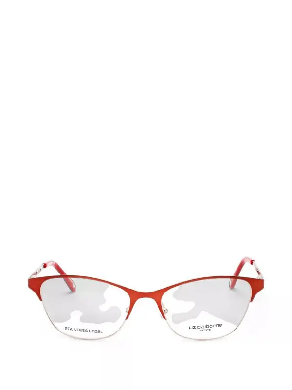 LIZ CLAIBORNE Cat-eye Glasses - Red