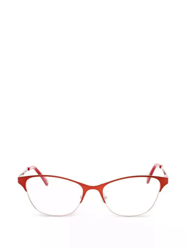 LIZ CLAIBORNE Cat Eye Eyeglasses - Red