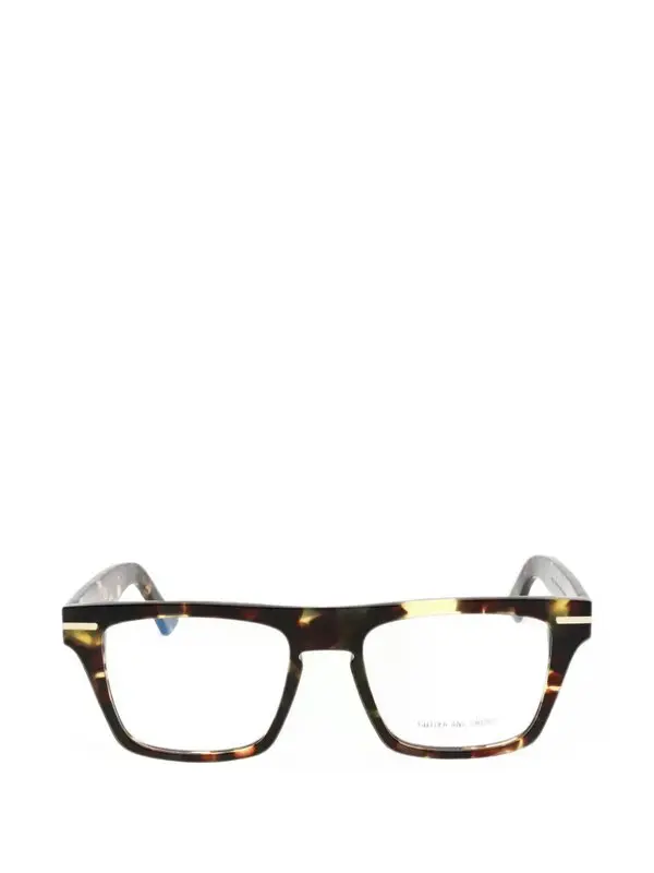 CUTLER & GROSS Rectangle-frame Glasses