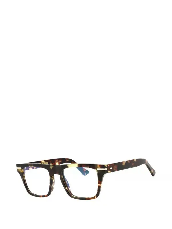 CUTLER & GROSS Rectangle Frame Eyeglasses - Black