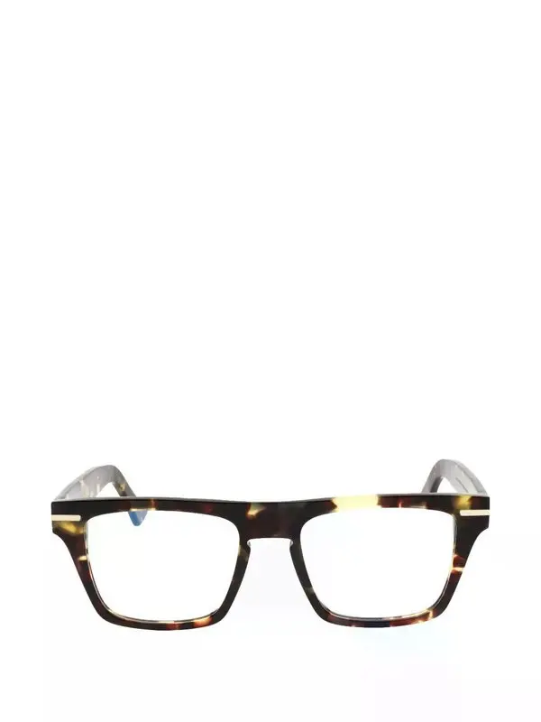 CUTLER & GROSS Rectangle Frame Eyeglasses - Black