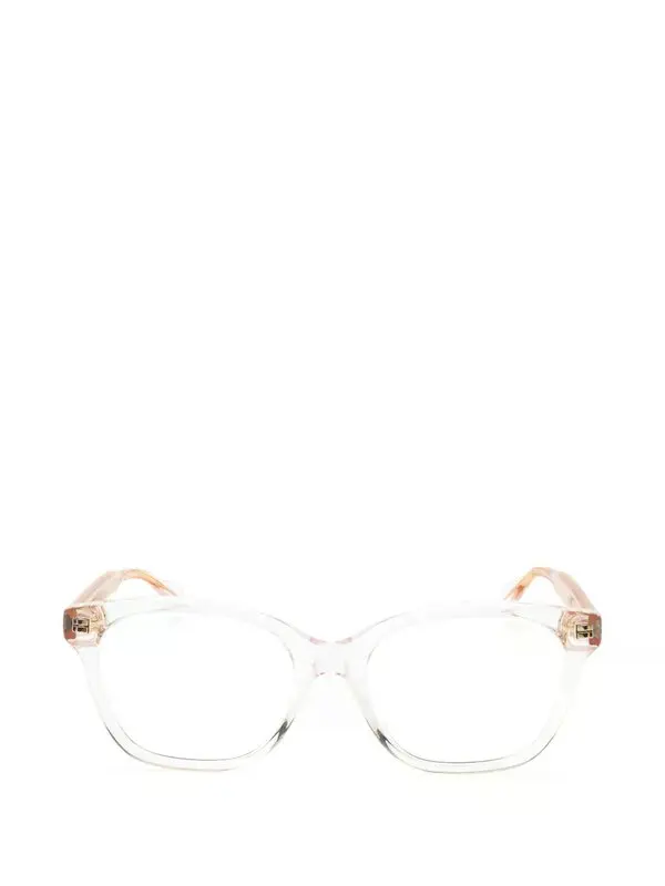 Gucci Rectangle Frame Eyeglasses - Neutrals