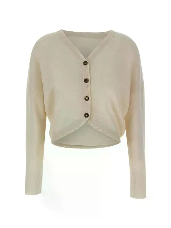 Marella Alacre V-neck Cardigan - Neutrals