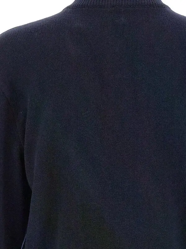 Paul & Shark Half-zip Contrast-trim Sweater