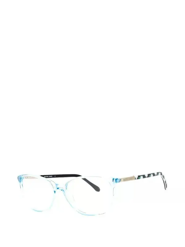 DRAPER JAMES Oval Frame Eyeglasses
