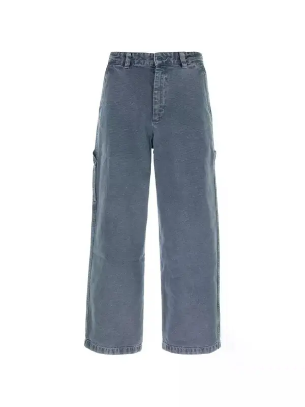 A.p.c. Carpenter Cotton Trousers - Blue