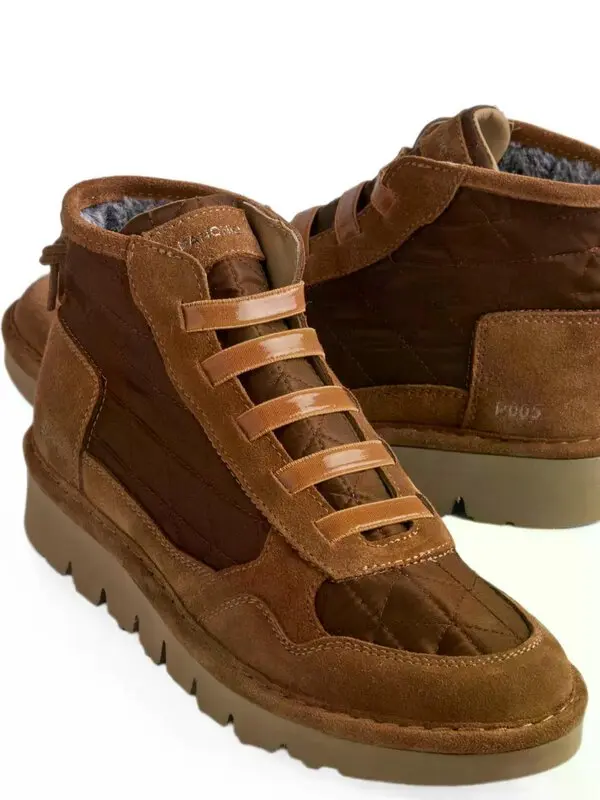 PANCHIC P005 Quilted Panel Sneakers