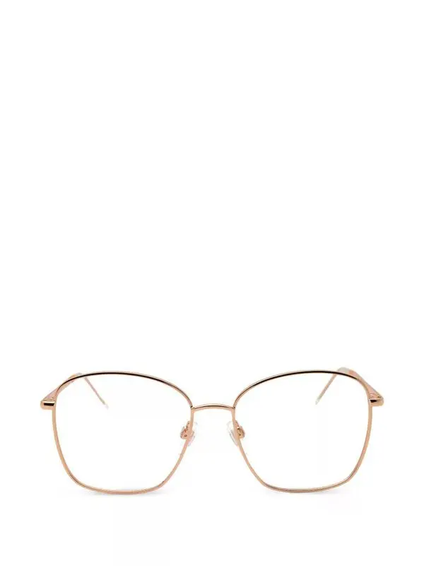 Tommy Hilfiger Geometric Eyeglasses - Gold