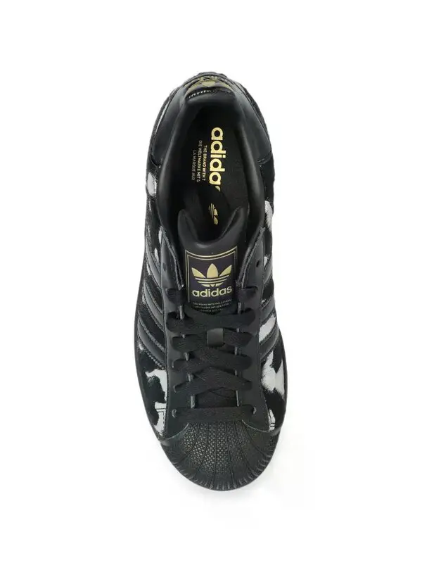Adidas Superstar Ii Pony-hair Effect Sneakers