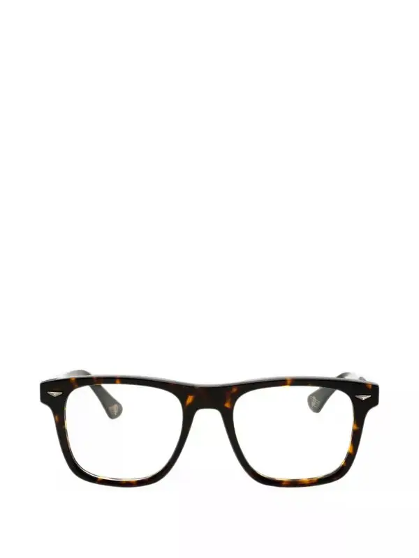 POLICE Tortoiseshell-effect Square-frame Glasses