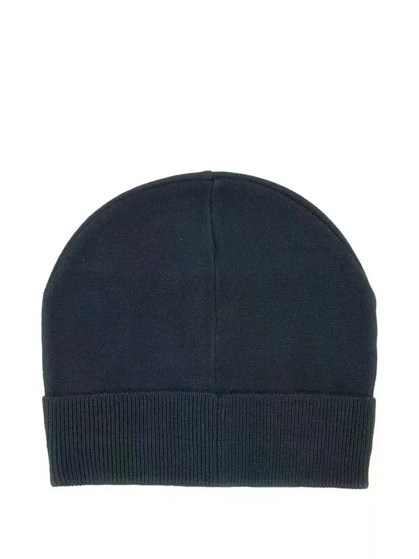 EA7 Visibility Jacquard-logo Beanie Hat