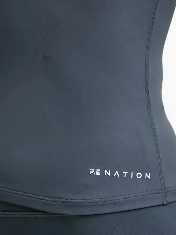 P.E Nation Foundation Logo-print Long-sleeve T-shirt