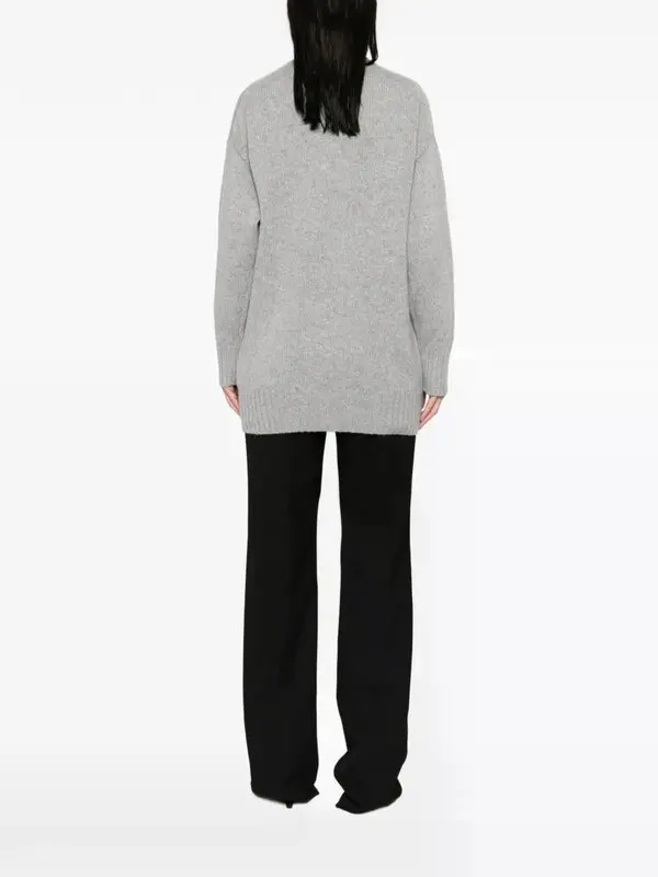 EMERSON RENALDI V-neck Ribbed Cardigan