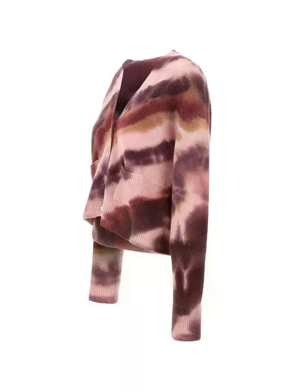 LANEUS Patterned Cardigan