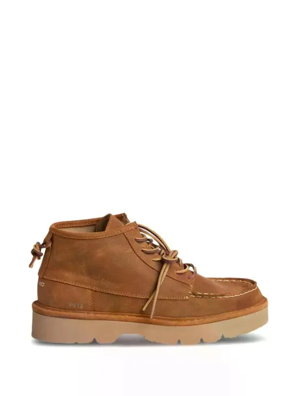 PANCHIC P019 Lace-up Suede Sneakers