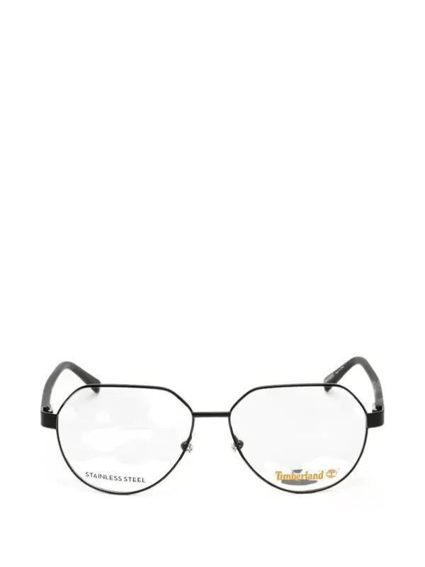 Timberland Geometric-frame Glasses - Black