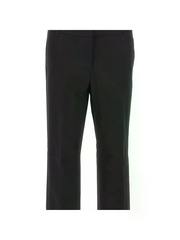 Marella Side-slit Straight Trousers