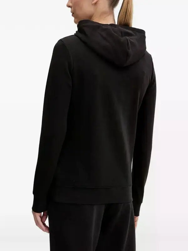 PUMA Logo Print Drawstring Hoodie