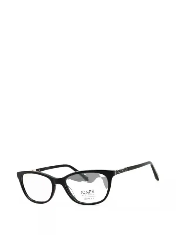 Jones New York Oval Frame Eyeglasses - Black