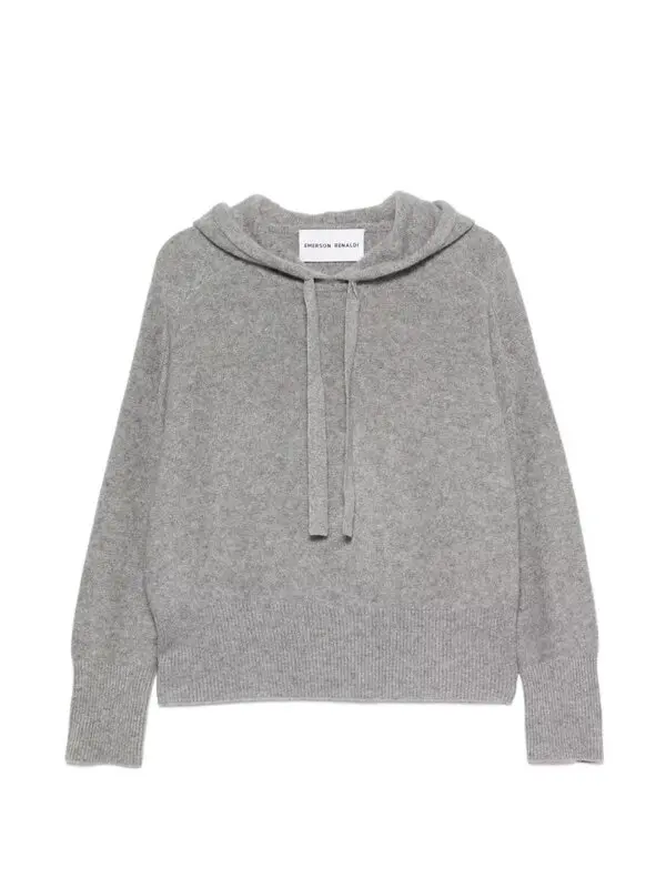EMERSON RENALDI Hooded Sweater - Grey