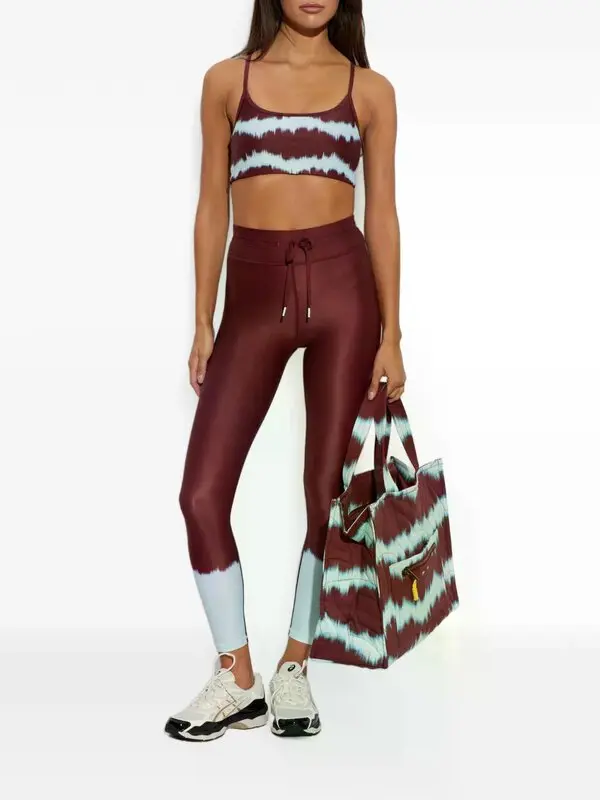 The Upside Rio Tie-dye Leggings - Red